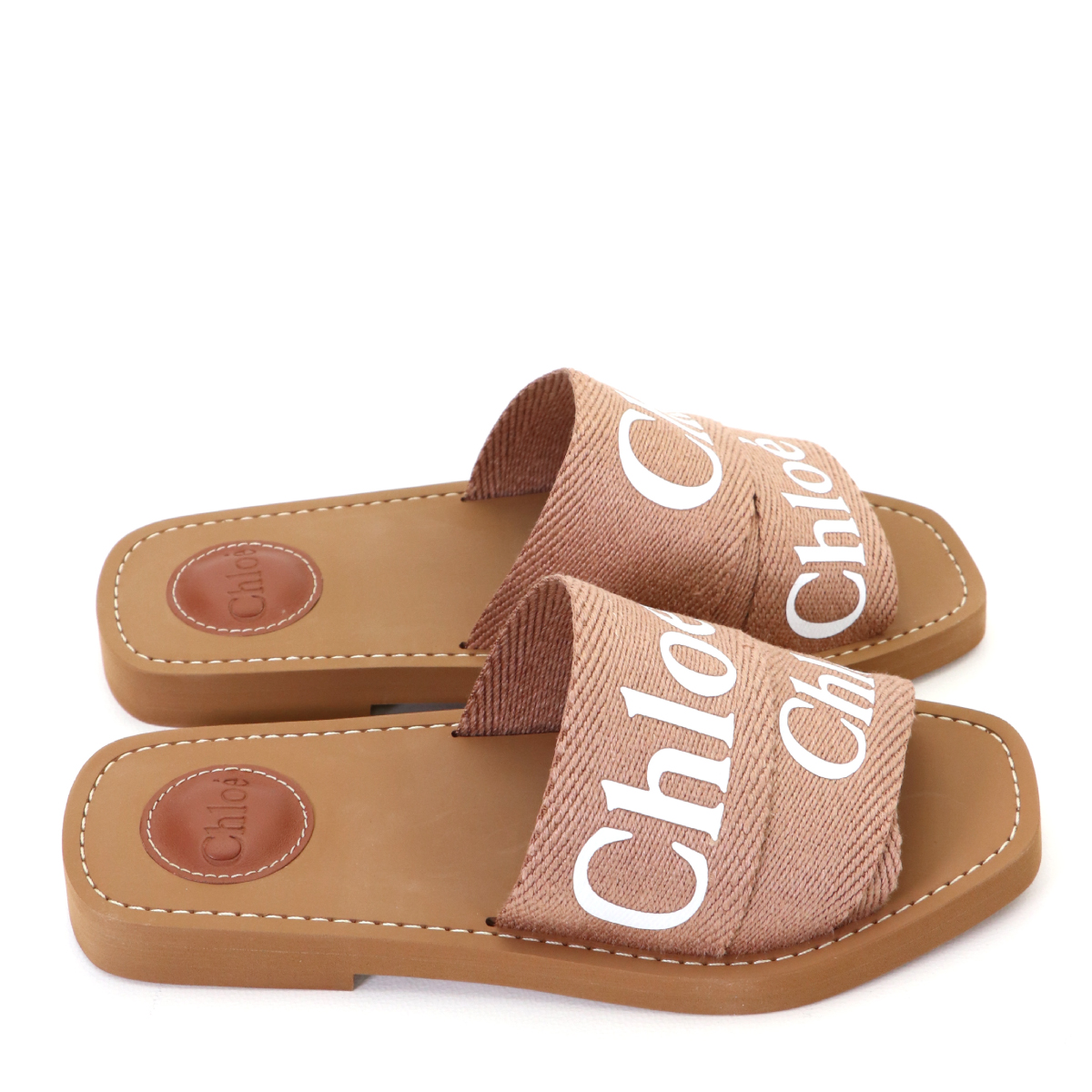 CHLOE煙燻粉拖鞋｜HAMA BOUTIQUE 亞瑪精品